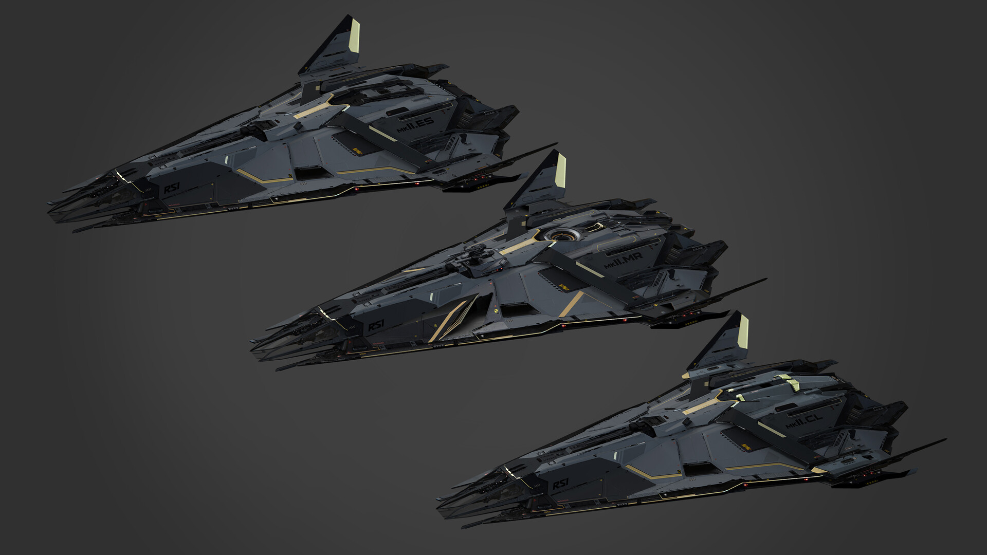 ArtStation - RSI Zeus - Paint Variants
