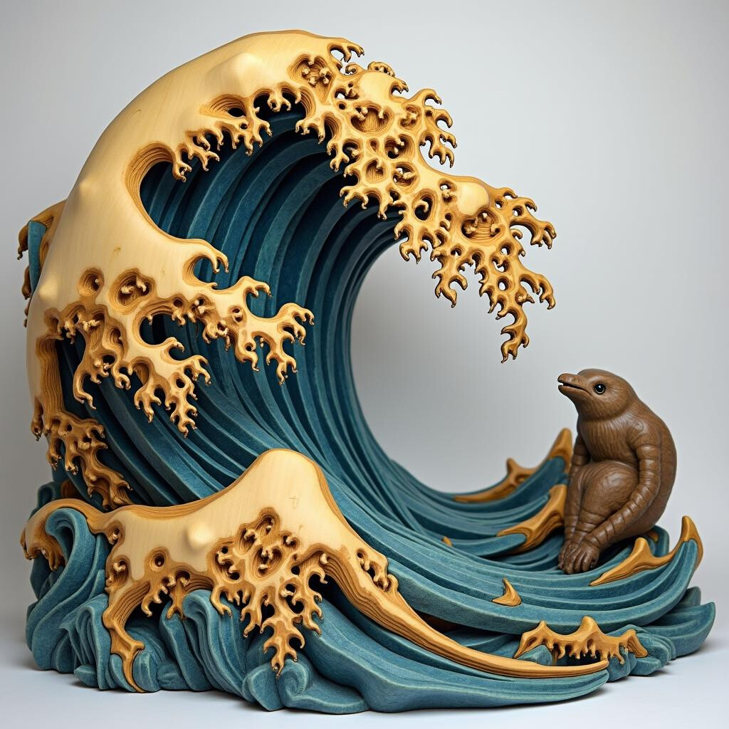 ArtStation - Wooden Tsunami