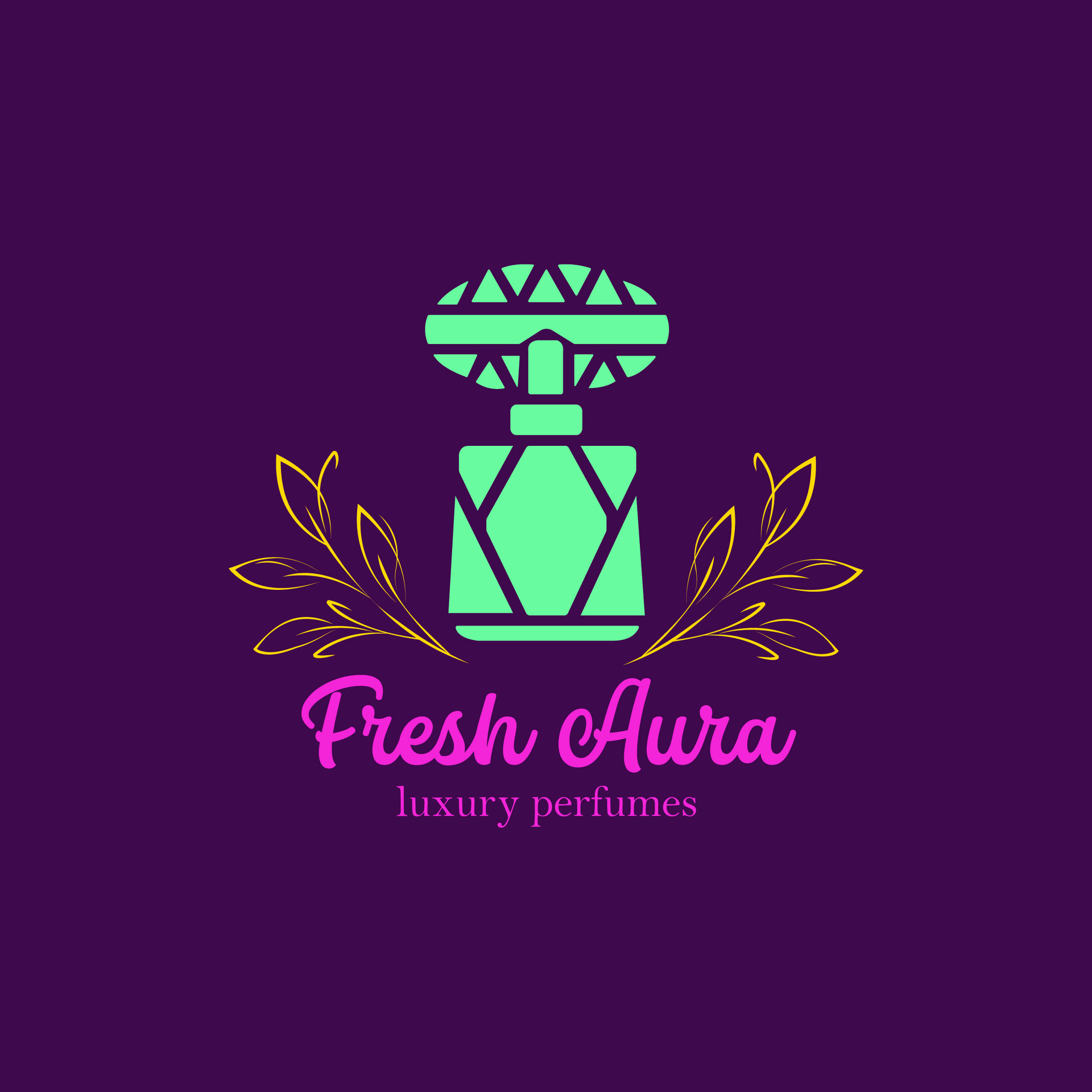 ArtStation - Logo Design of Perfume