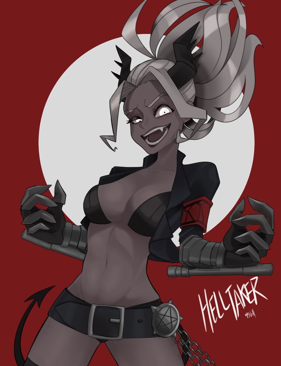 ArtStation - Judgement - Helltaker