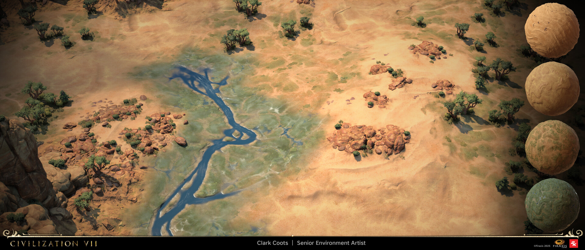 Clark Coots - Civilization 7 Terrain Materials