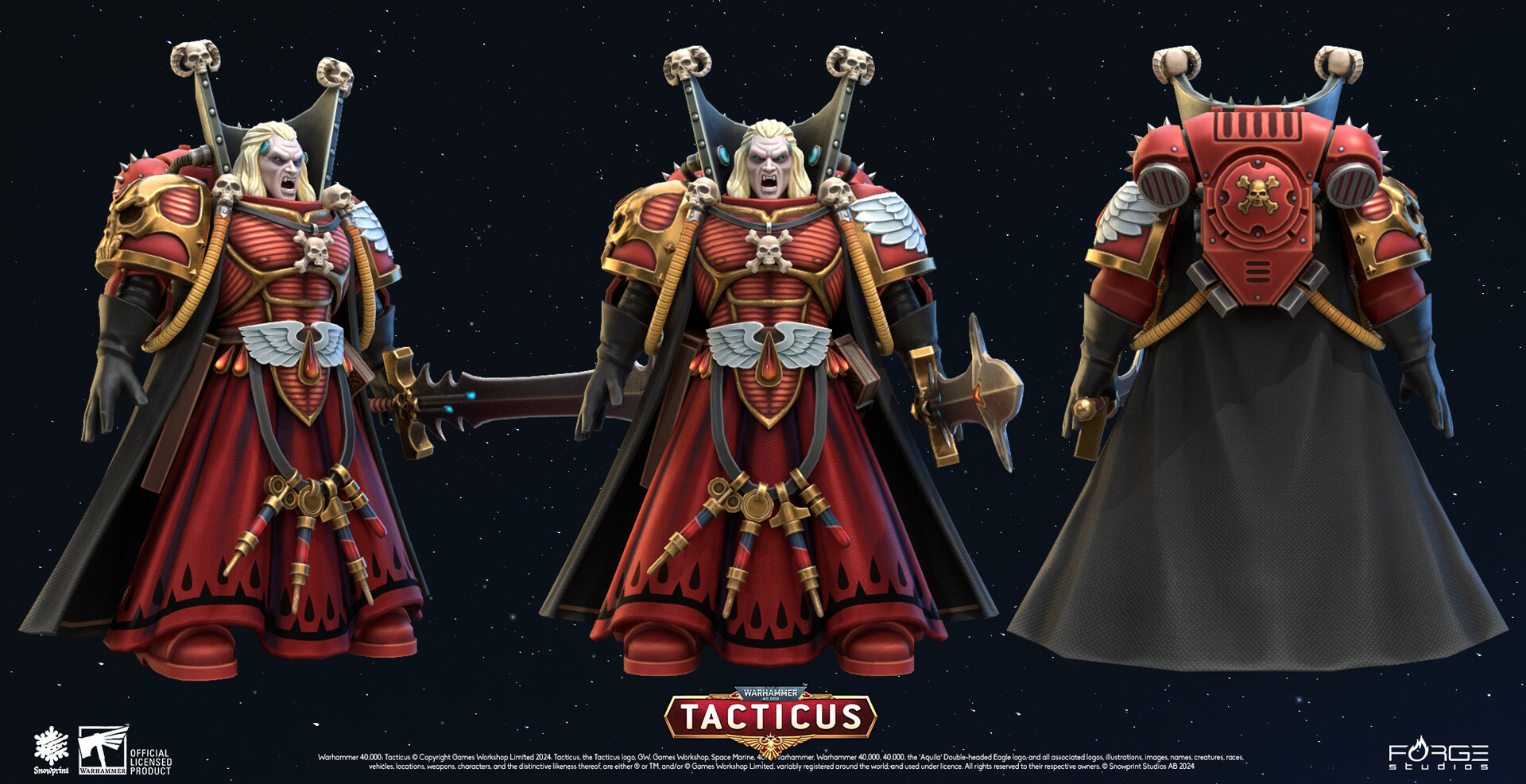 FORGE STUDIOS - Warhammer 40k: Tacticus - Mephiston