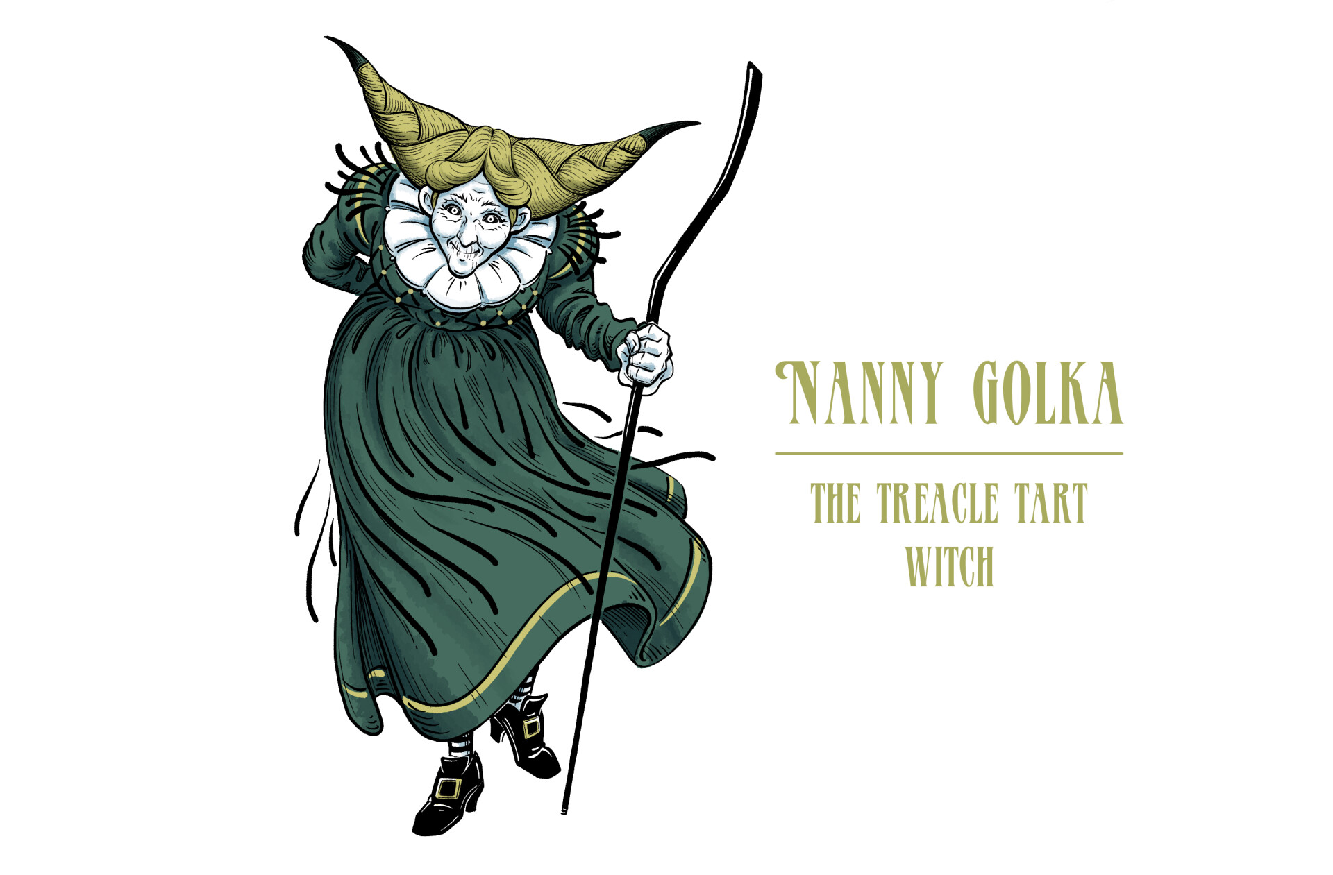 ArtStation - Hansel & Gretel - Character Design (Witch)