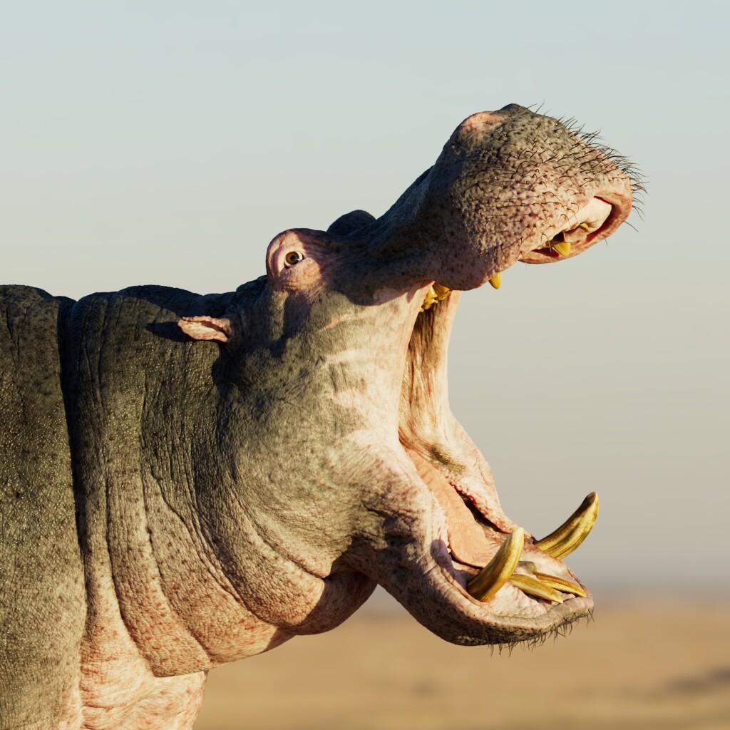 ArtStation - Hippo