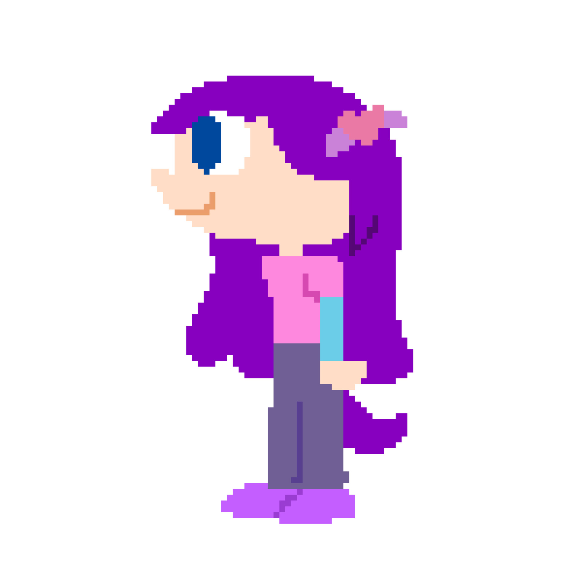 ArtStation - The Glorious Central Girls (Pixel Art)