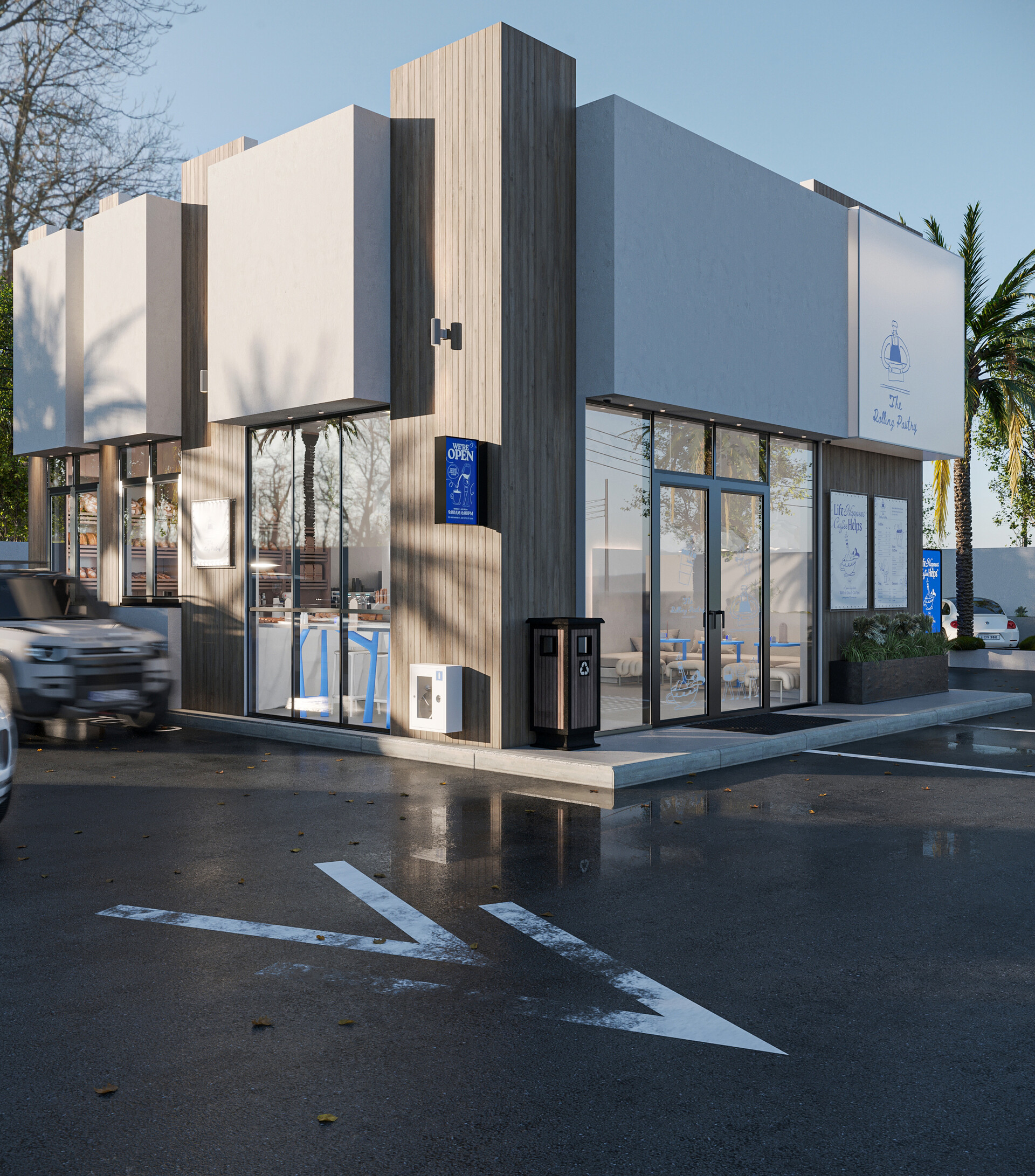 ArtStation - The Rolling Pastry: An Innovative Drive-Through Concept by ...