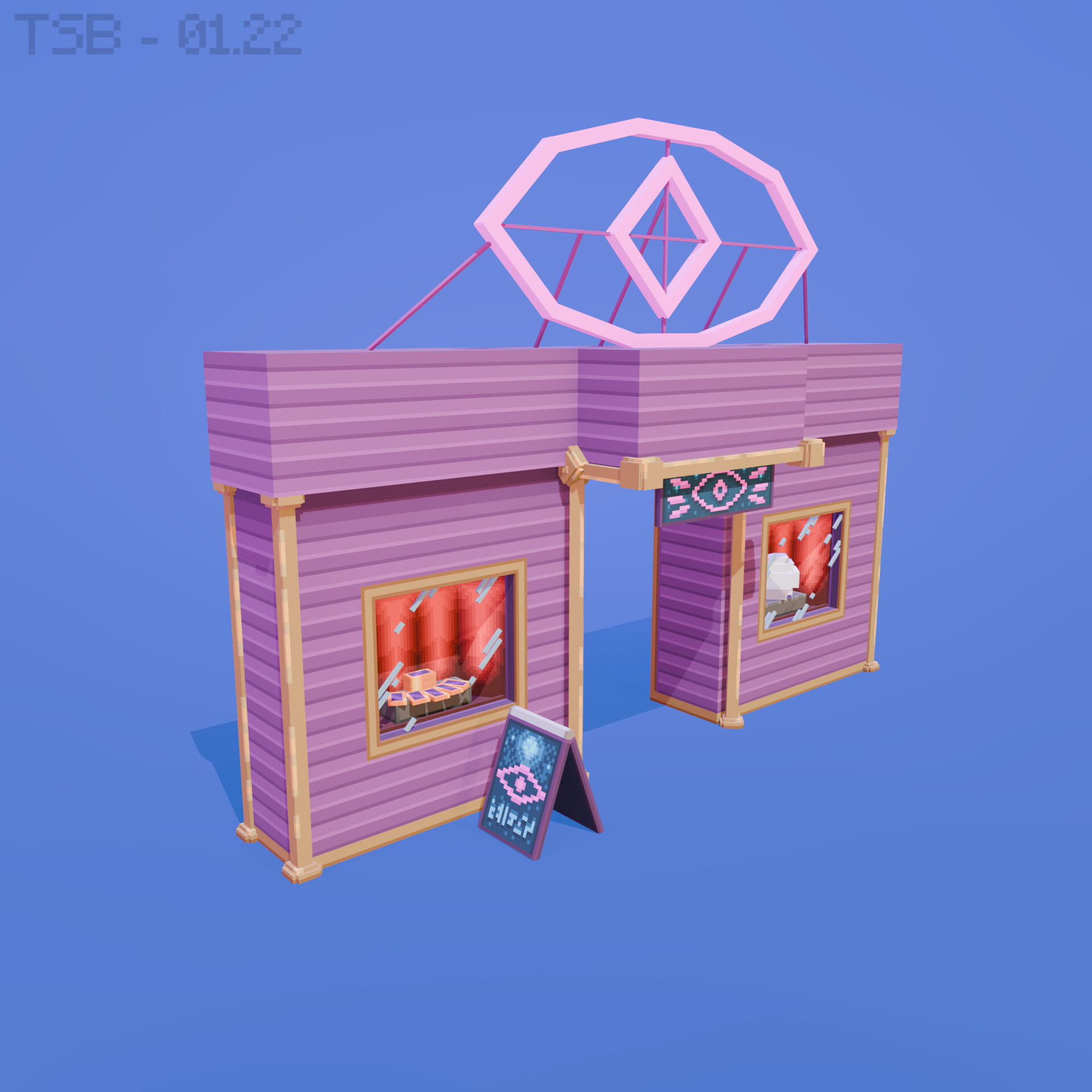 ArtStation - Psychic Shop - TSB Asset