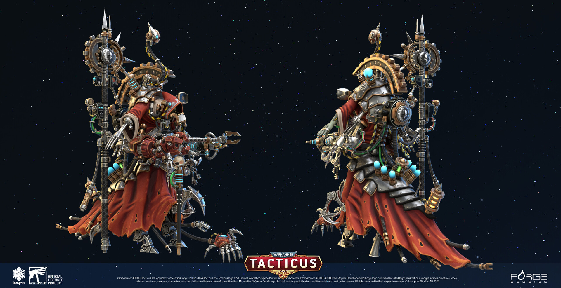 FORGE STUDIOS - Warhammer 40k: Tacticus -Belisarius Cawl