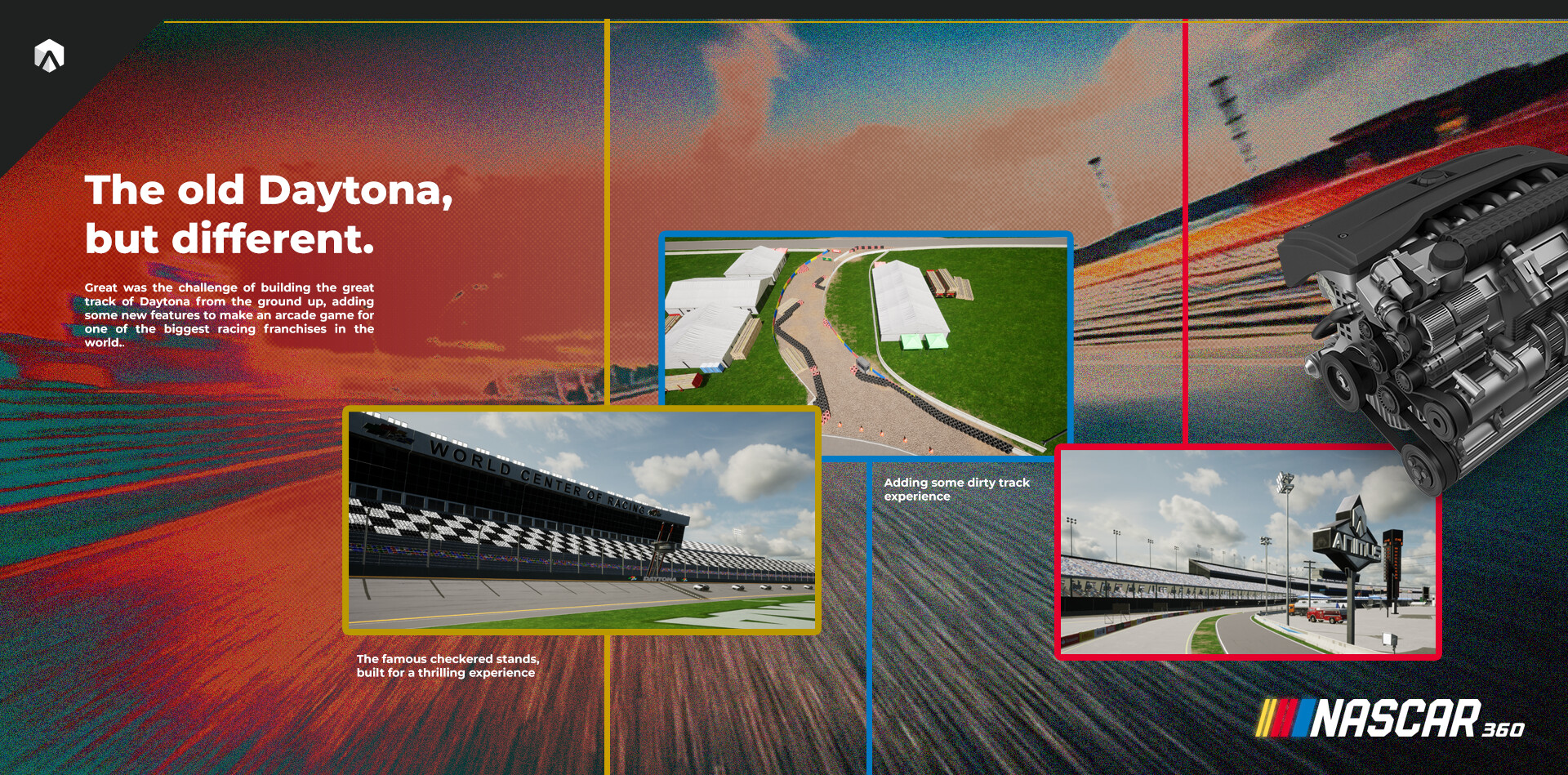 Animus Game Studio - Art Portfolio - Nascar 360 - Track and Level ...