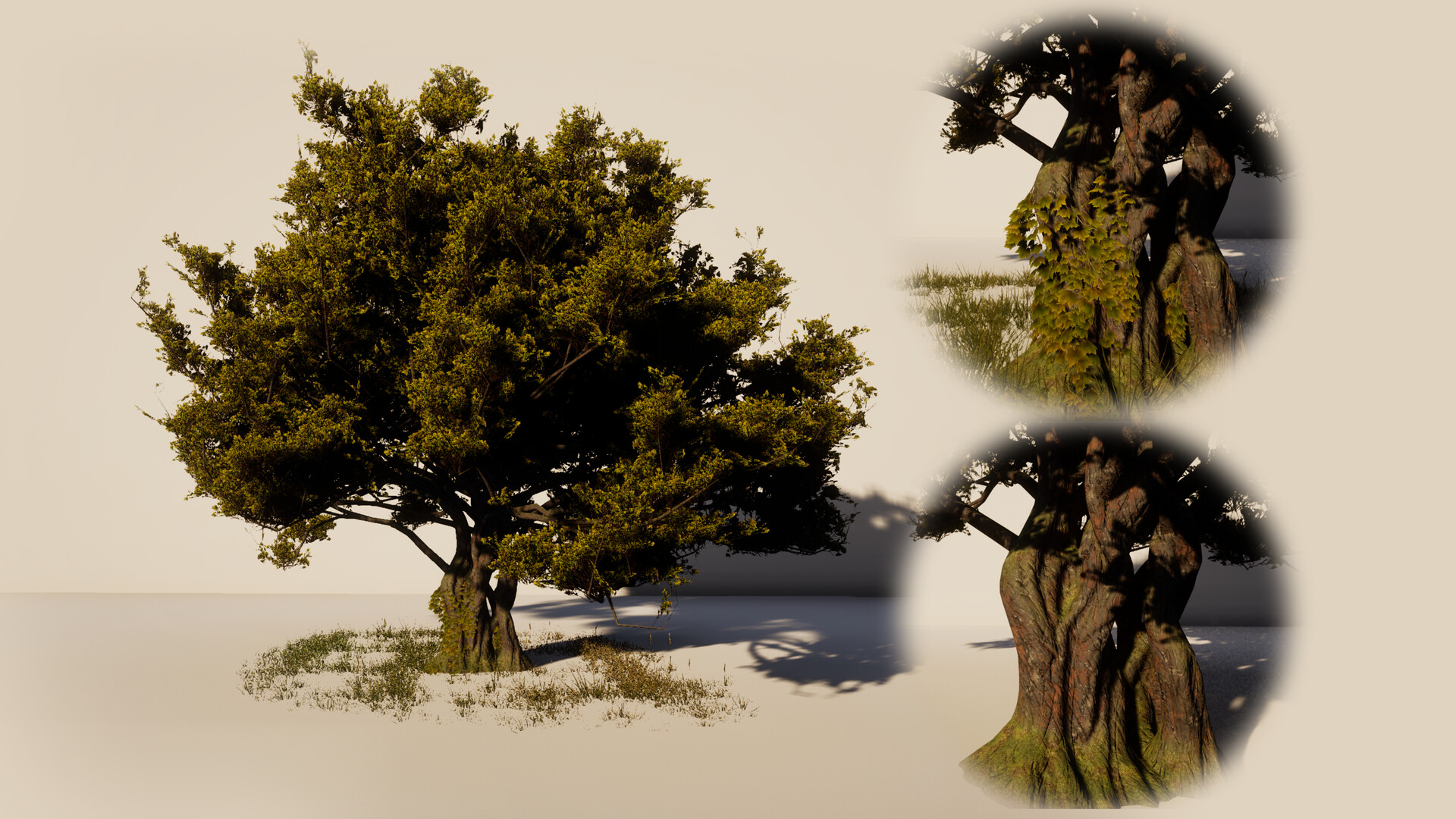 ArtStation - Yew Tree, Its about technique.