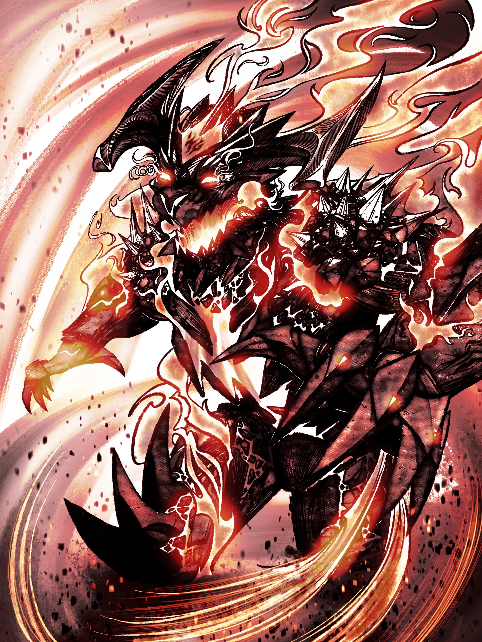 ArtStation - Elemental TCG Illustration