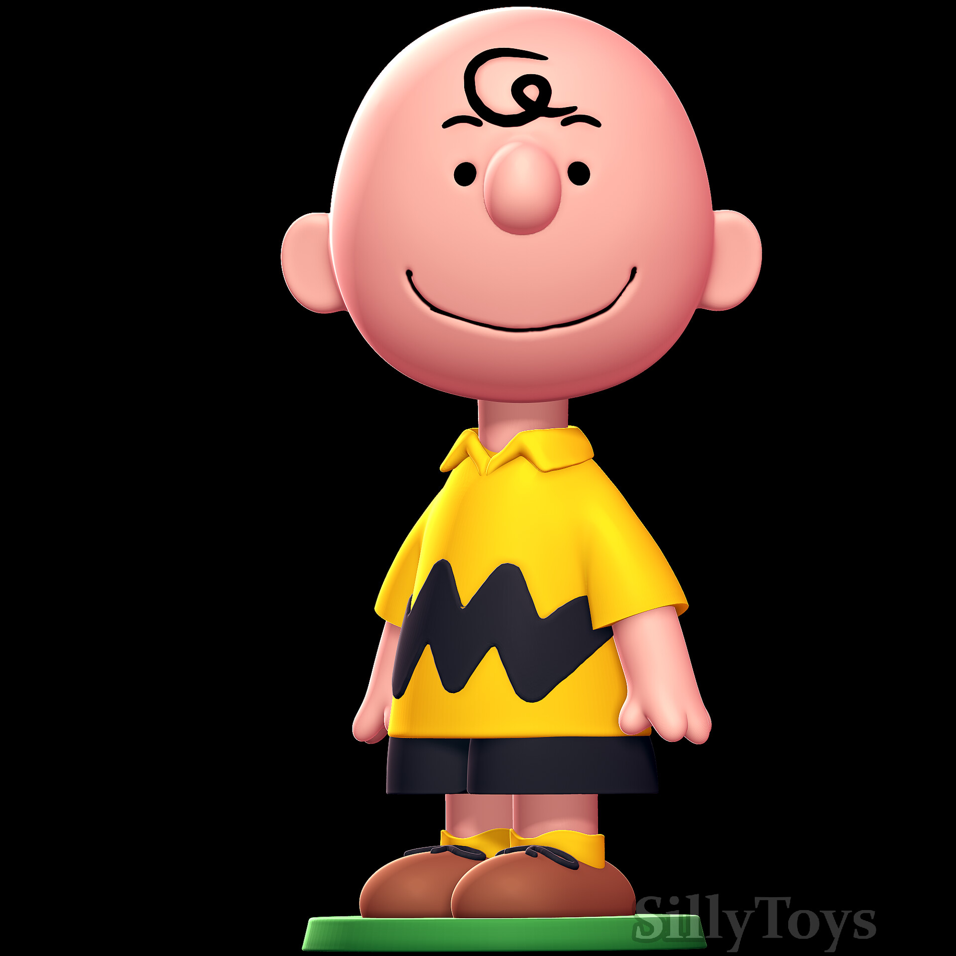 ArtStation - Charlie Brown - Peanuts 3D print model