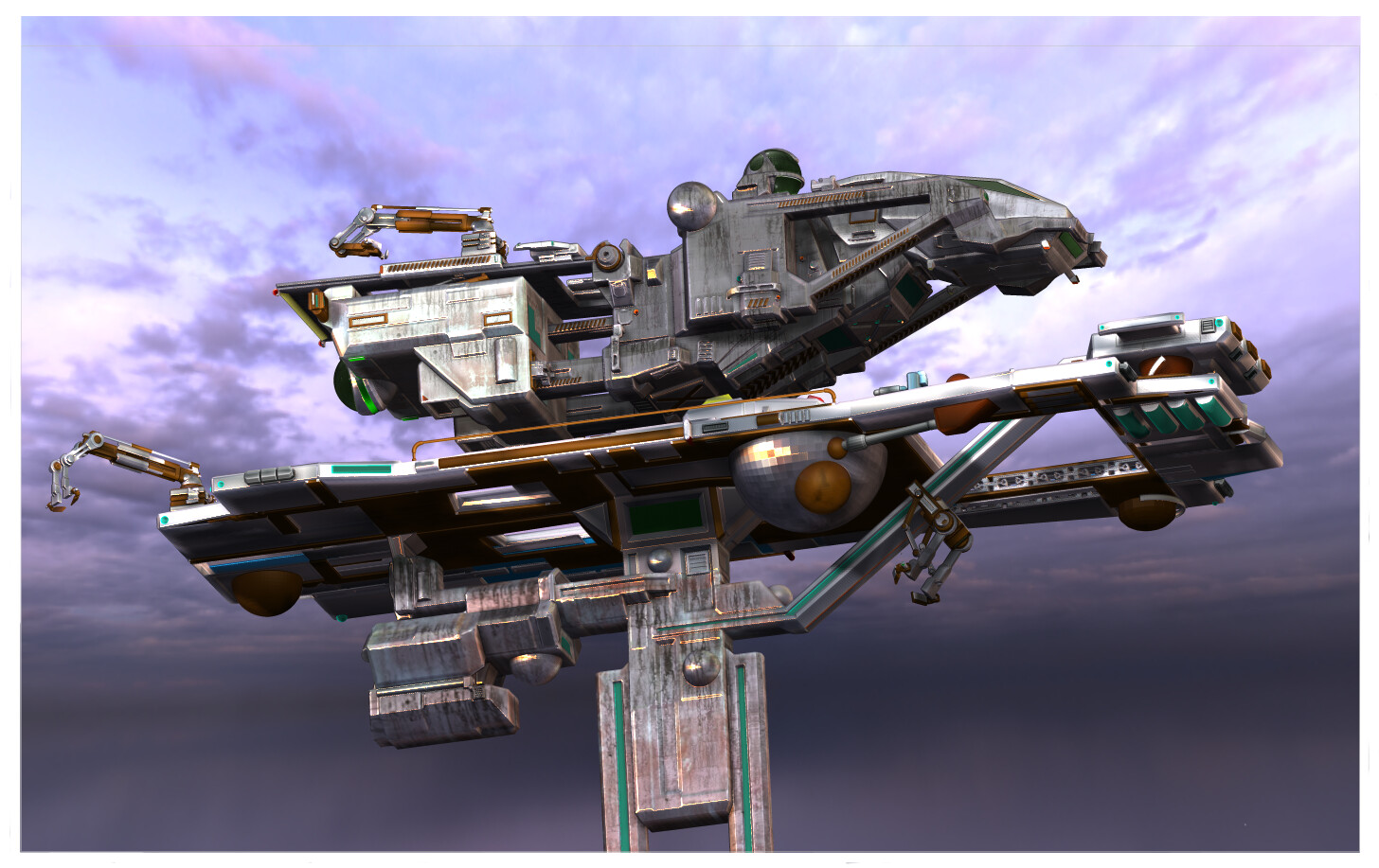 Jason Leskos - Cargo-ship and Platform