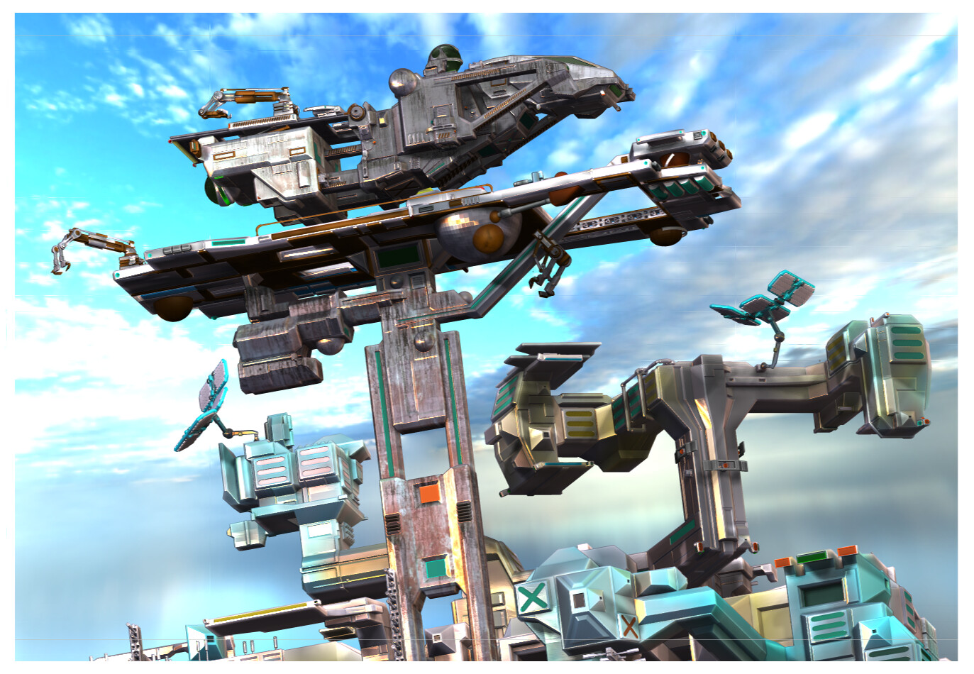 ArtStation - Cargo-port scene: HDRI image 3