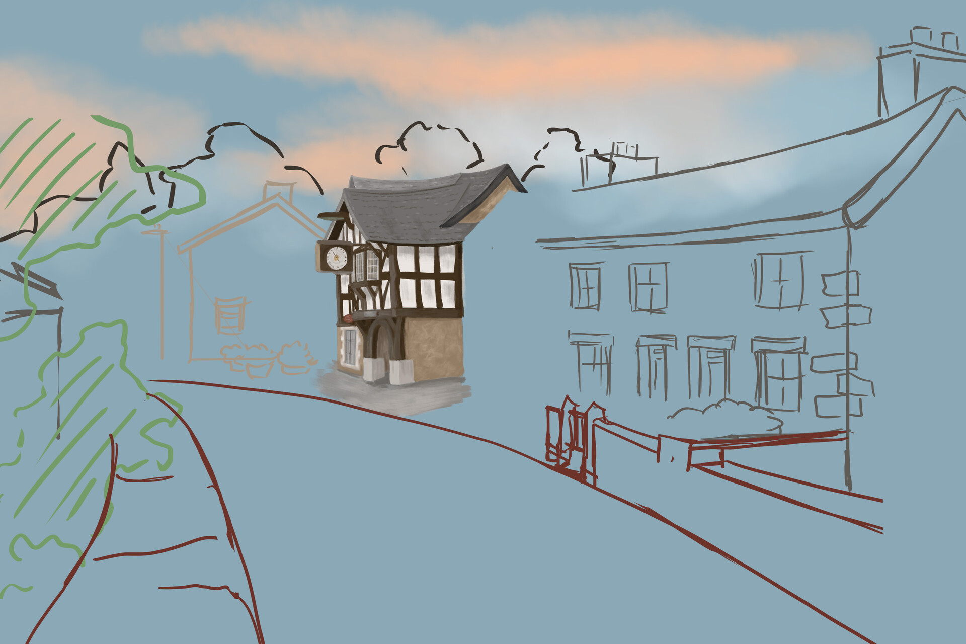 ArtStation - Corris House