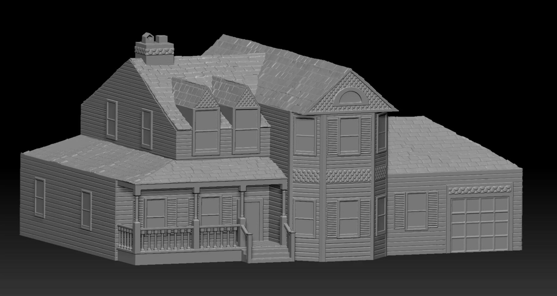 ArtStation - 3D HOUSE MODEL
