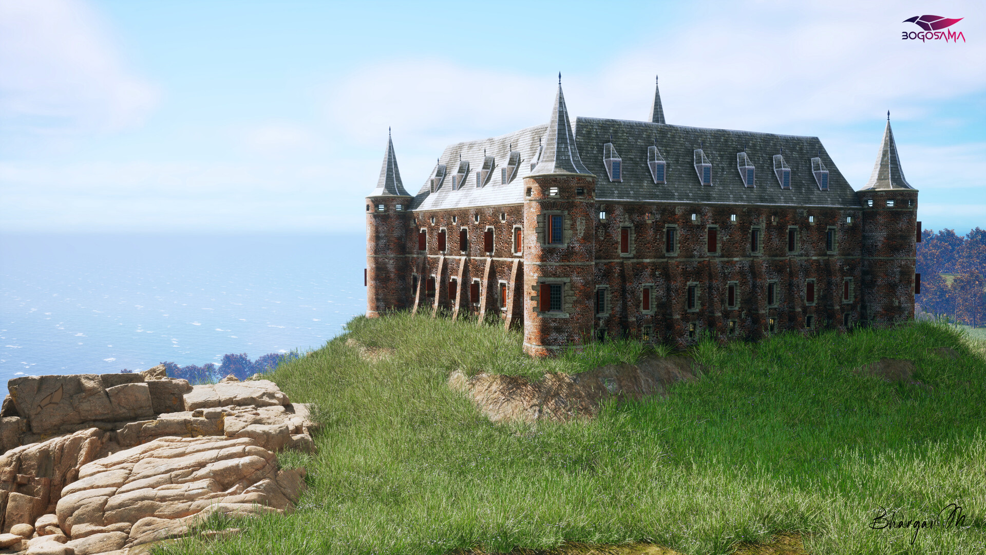 ArtStation - Unreal Engine Castle scene