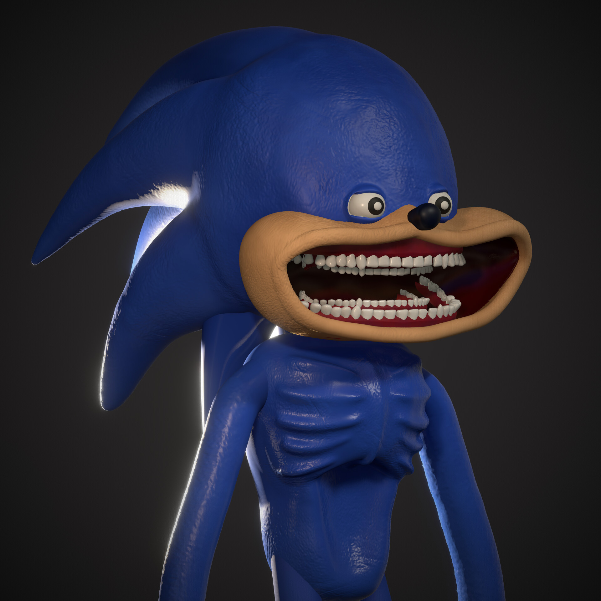 ArtStation - shin sonic roblox UGC