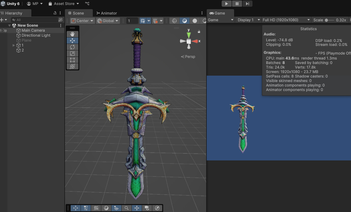 Mahesh Babu - Poly/Mesh Optimization