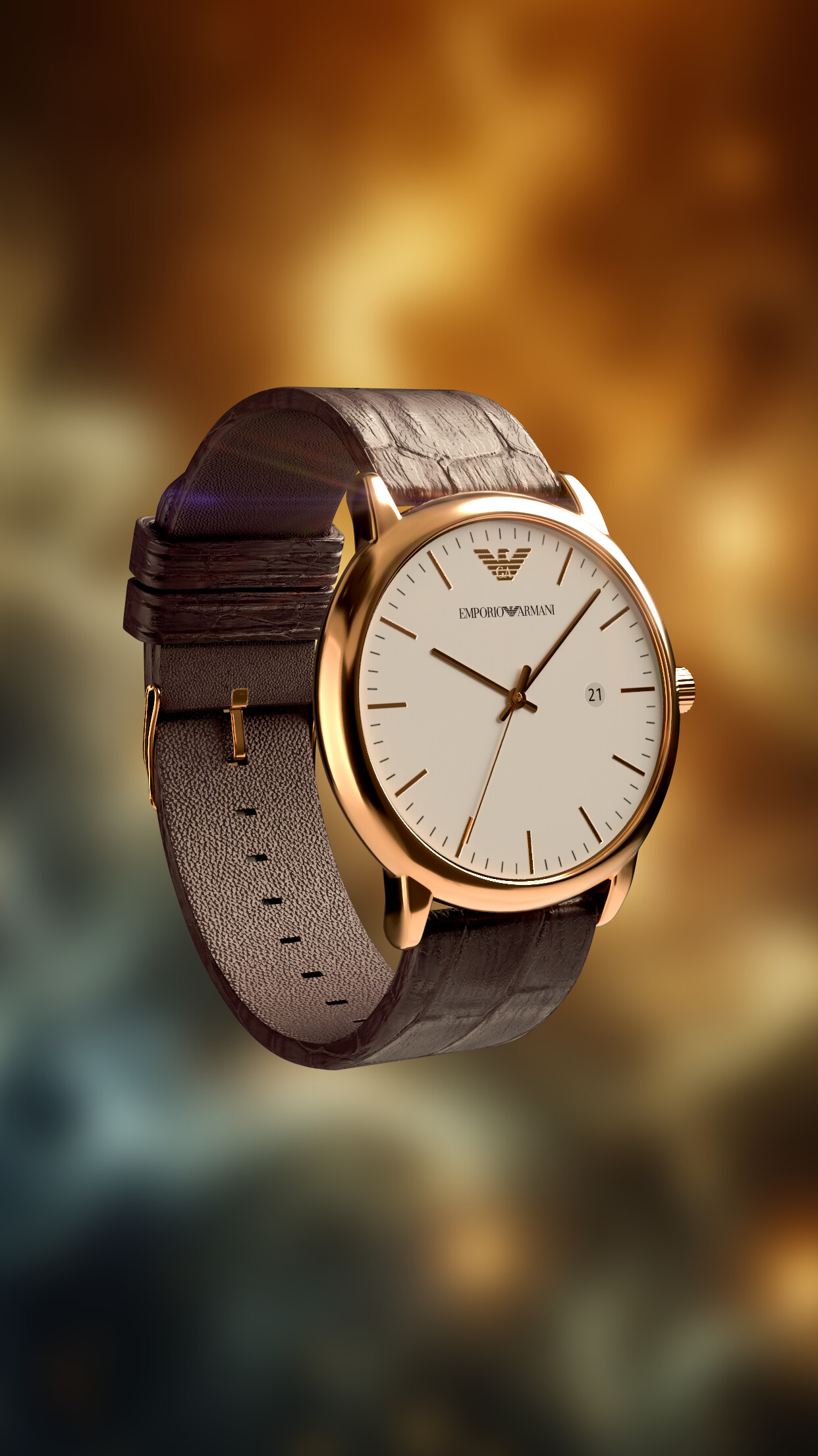 Alvin Zagala - Emporio Armani 3d watch