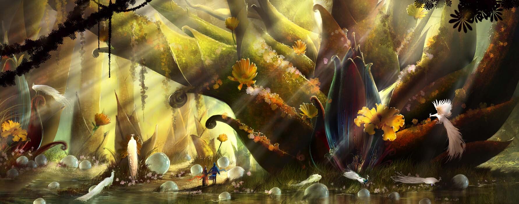ArtStation - fantasy forest