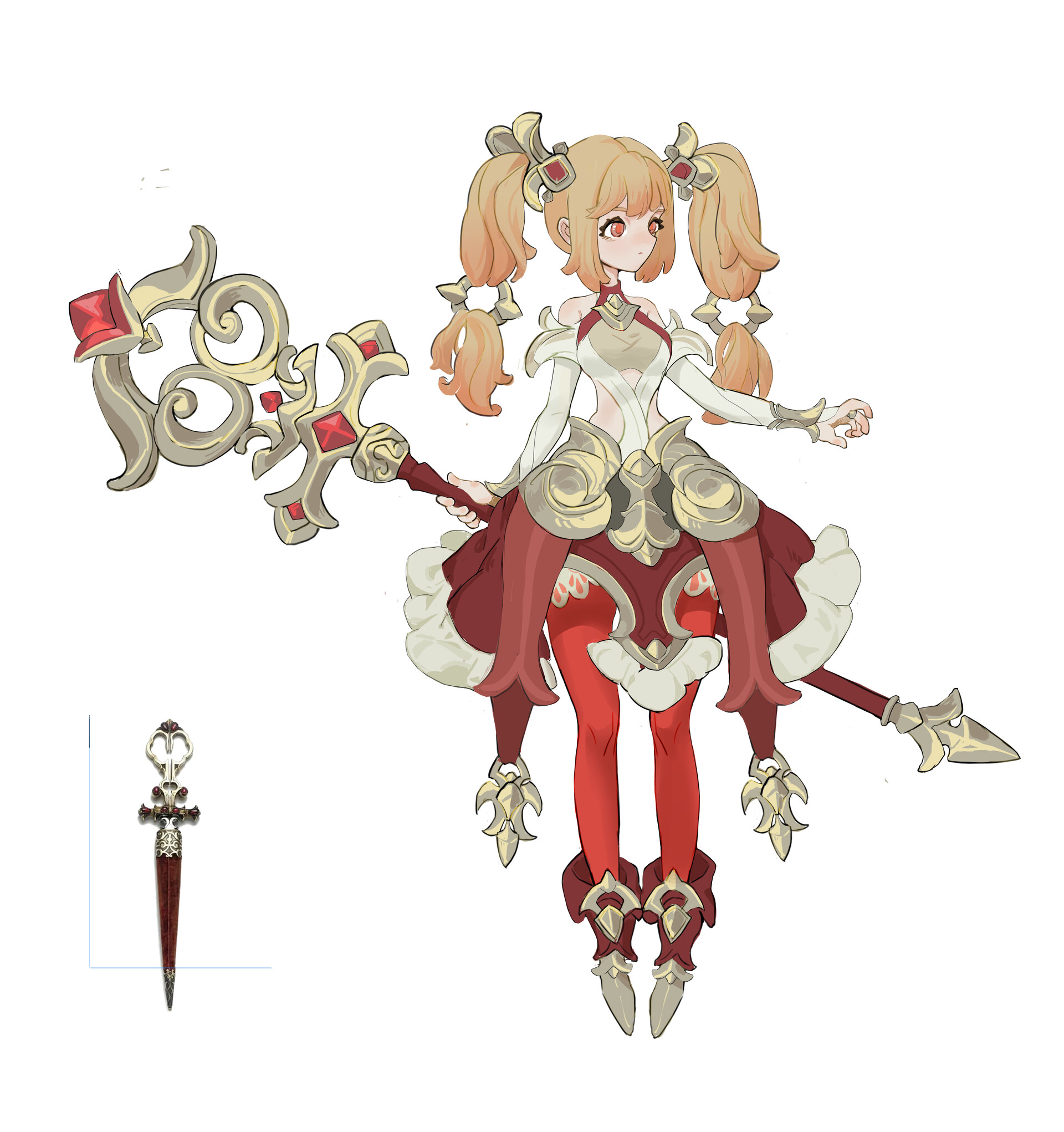 Lee 77 - A design about personification of characters(West magic)