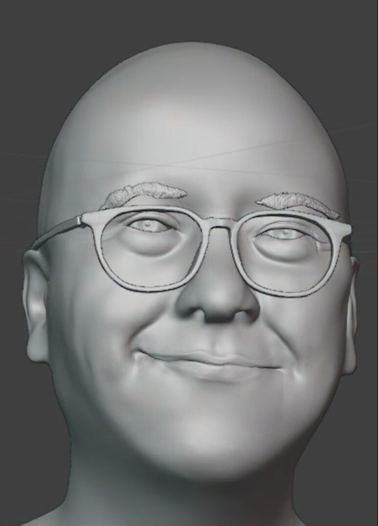 ArtStation - Face Mimicry 3D Printable Model