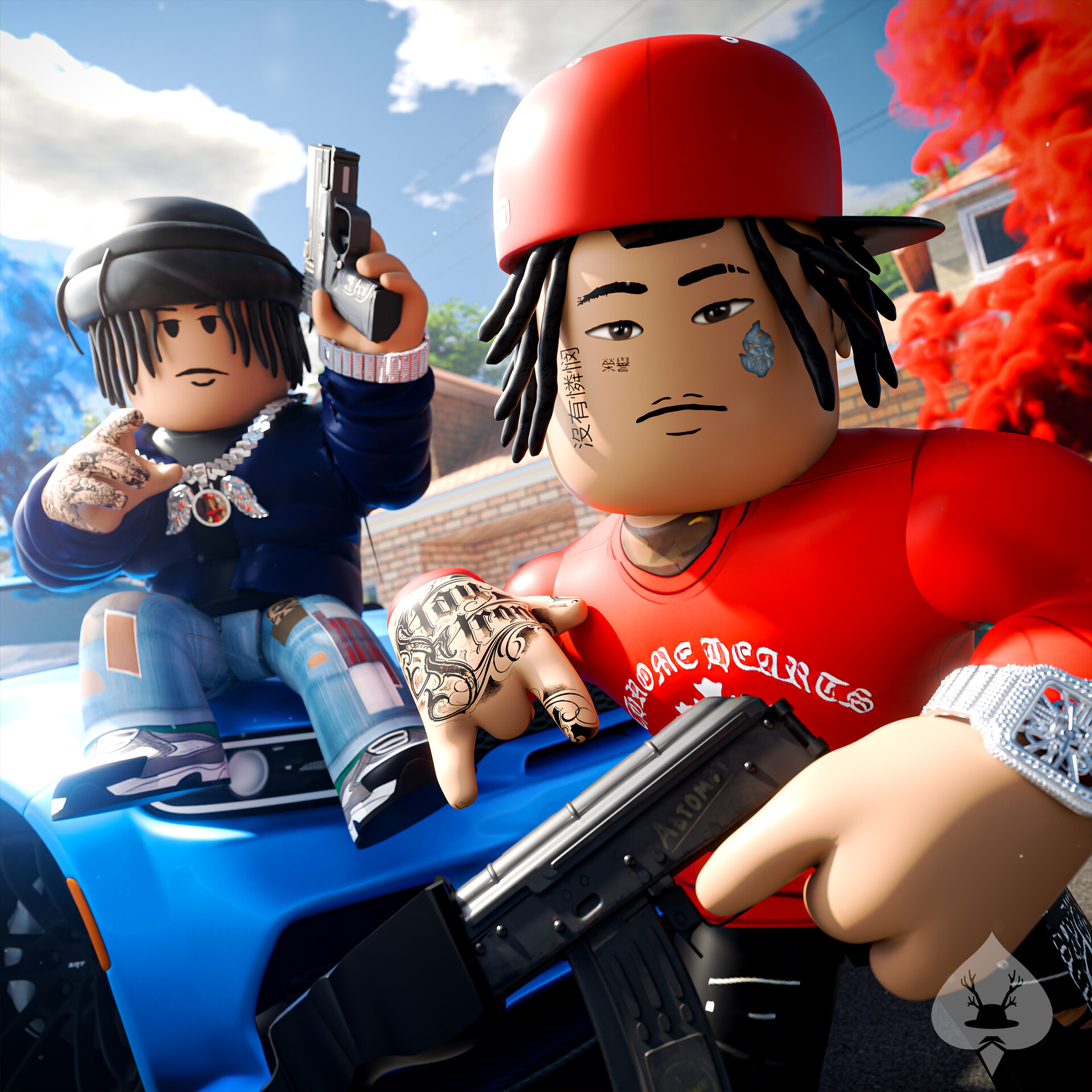 ArtStation - Outwest Chicago Game Icon - Commission