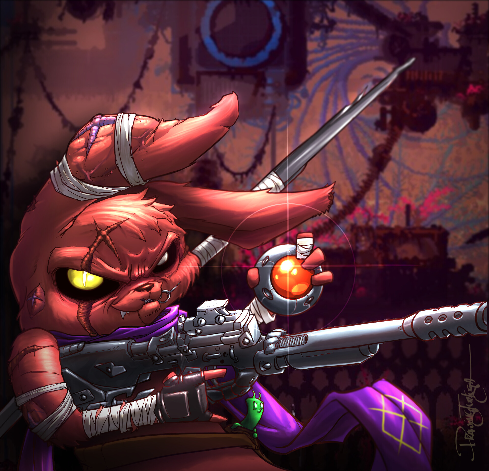 ArtStation - Slugcat: Hunter