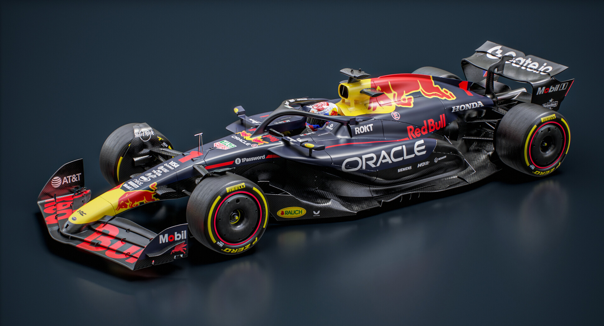 OpticalDreamSoft - Red Bull Racing RB21 2025 F1 Race Car PBR 3D model