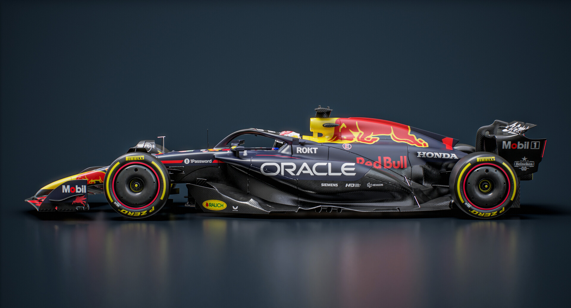 OpticalDreamSoft - Red Bull Racing RB21 2025 F1 Race Car PBR 3D model