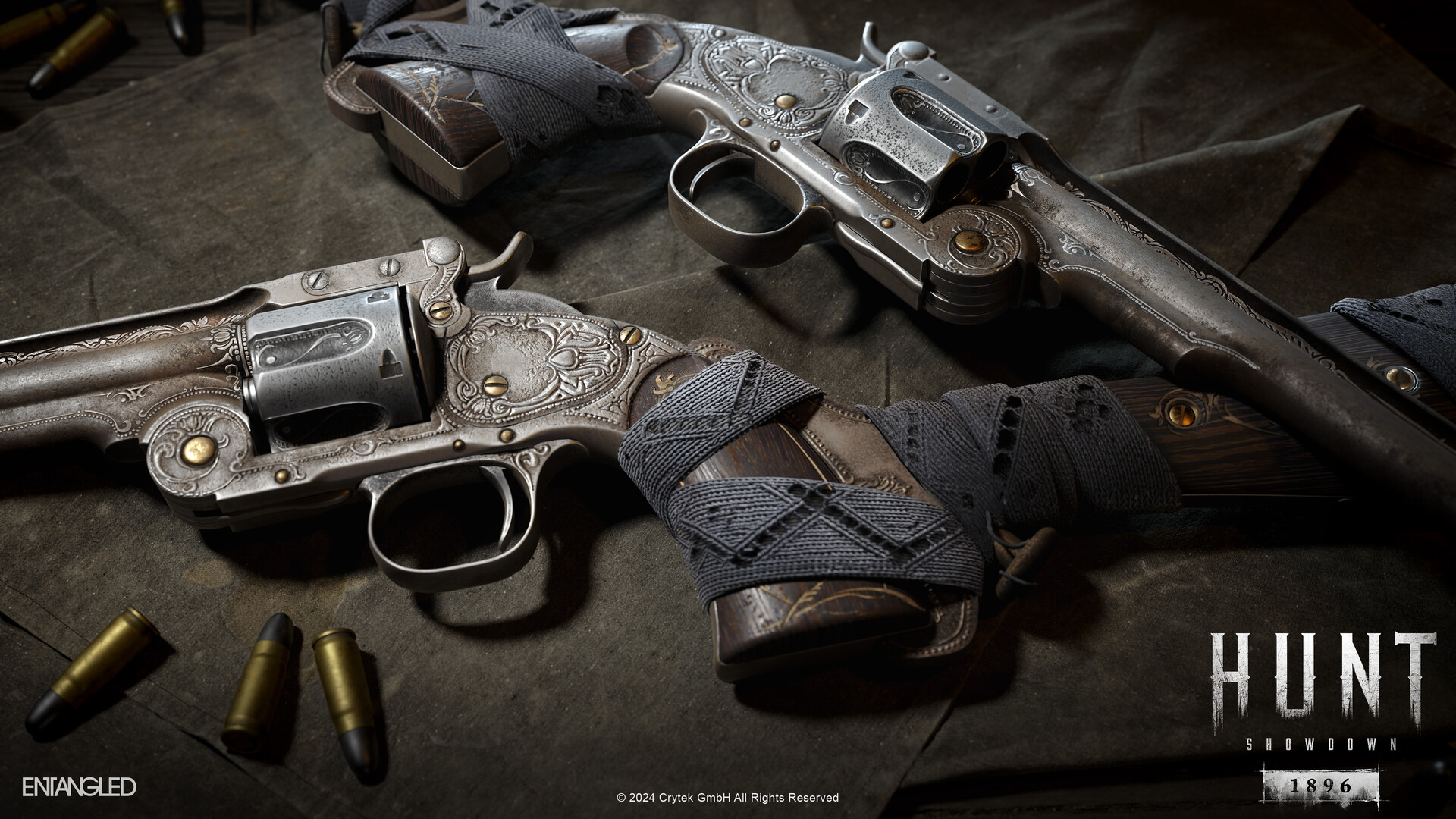 ENTANGLED Studio - Weapon 3D Models for Hunt: Showdown