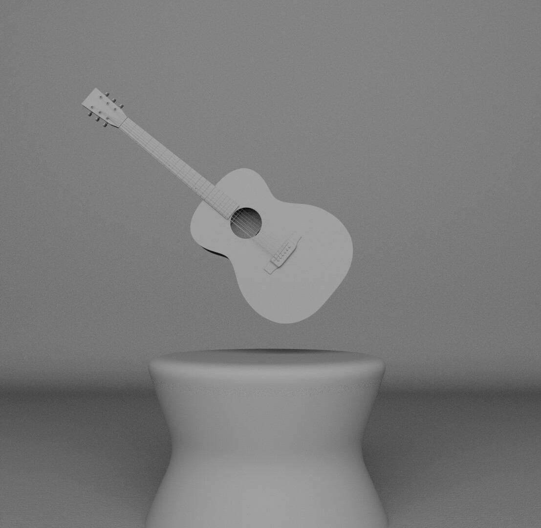 ArtStation - Guitar-Model