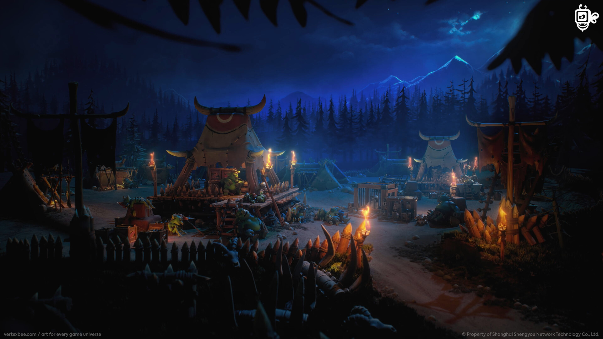 VertexBee Studios - 3D Environments for Beast Blitz Trailer