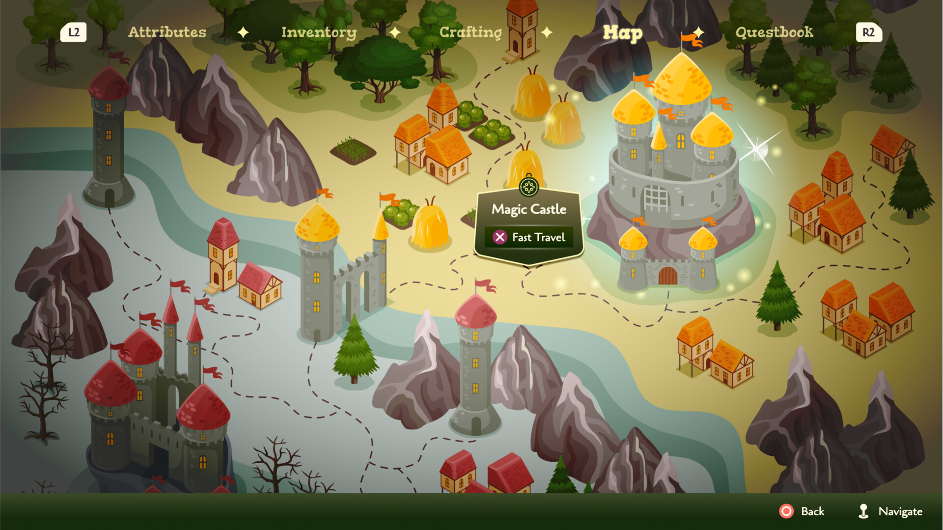 Daria Ferdman - Sparkle Town - Game UX/UI Concept