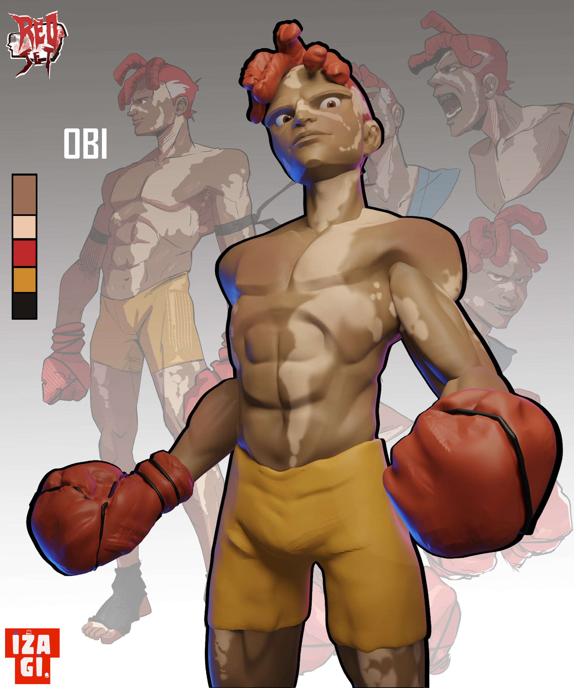 ArtStation - RED JET 🥊