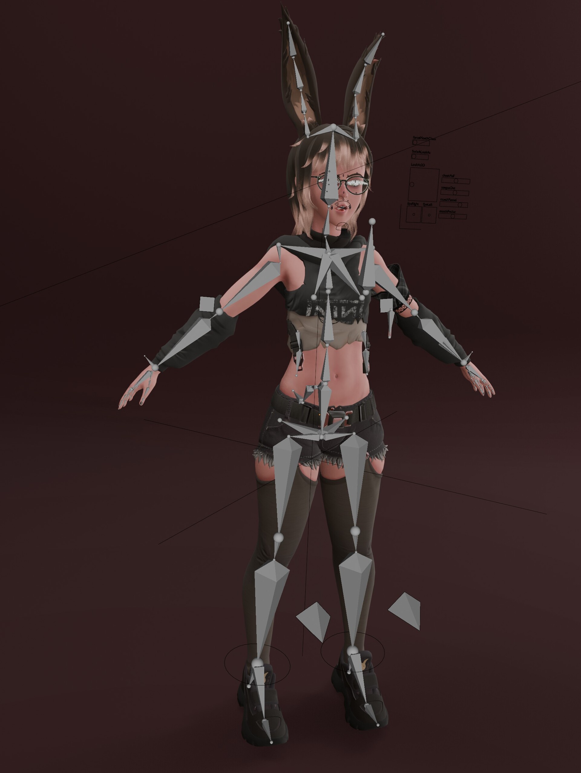 Colby Diamond - Rabbit-girl Character