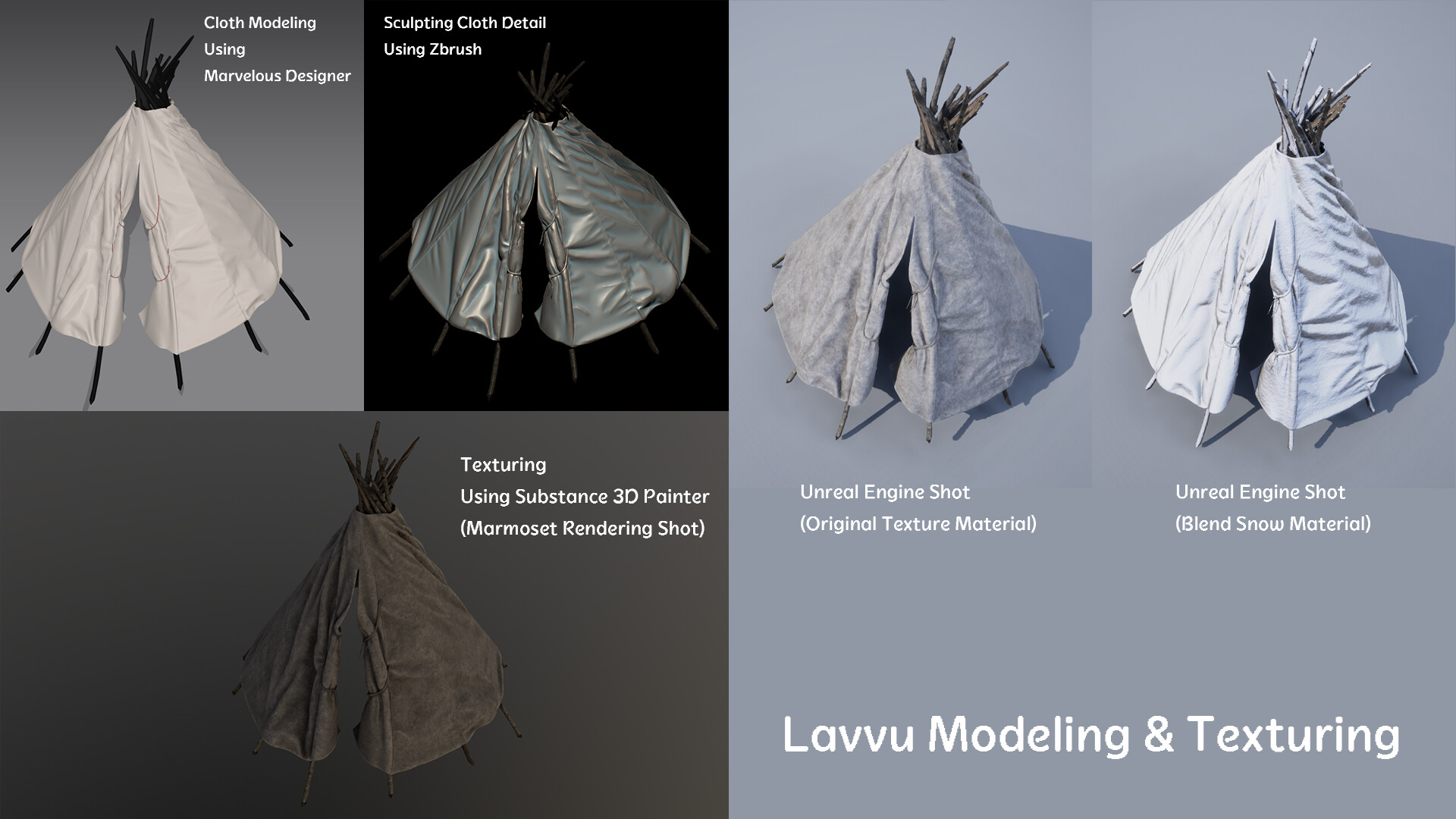 Youngjin Kim - Lapland Lavvu