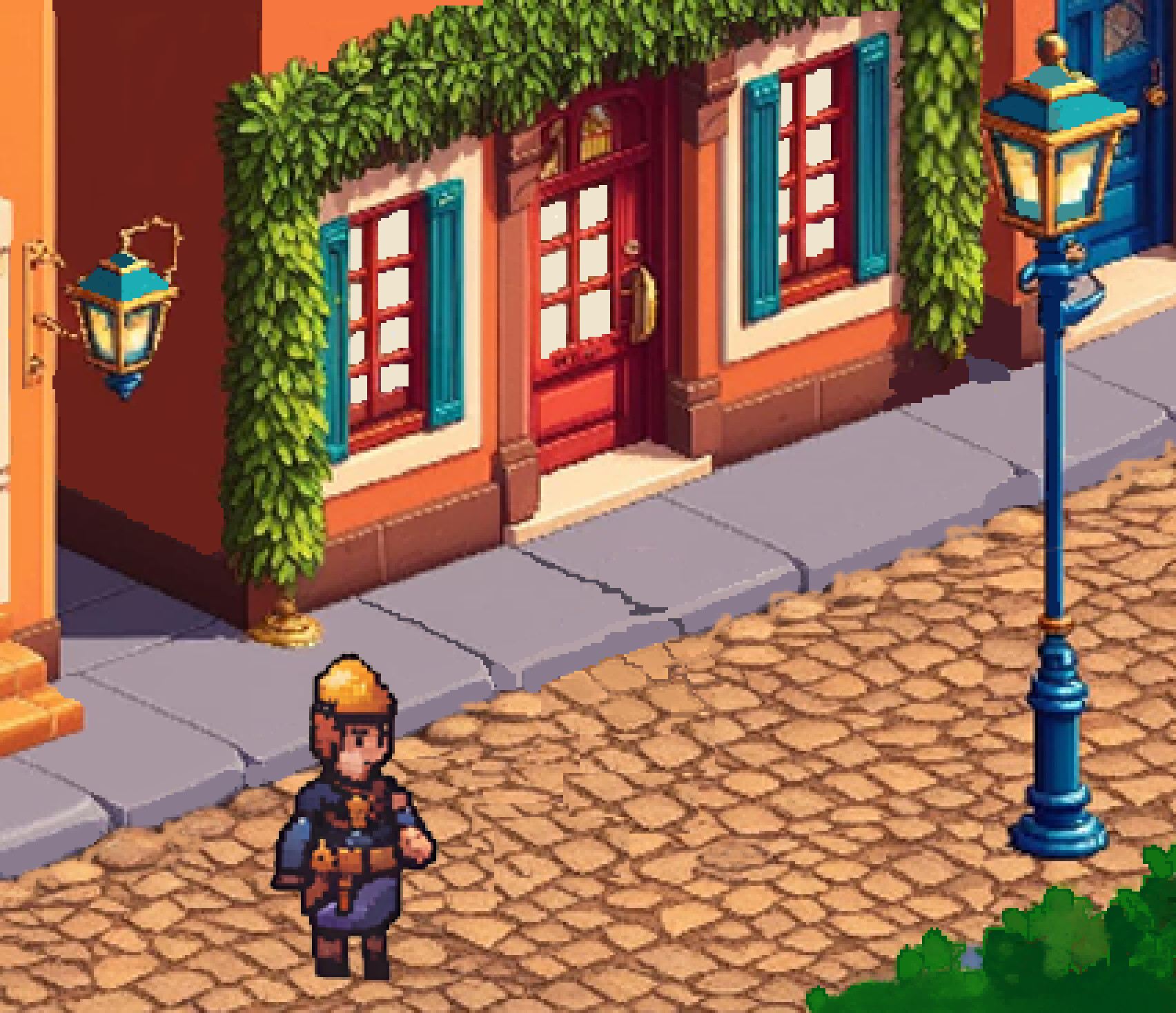 ArtStation - Town TopDown