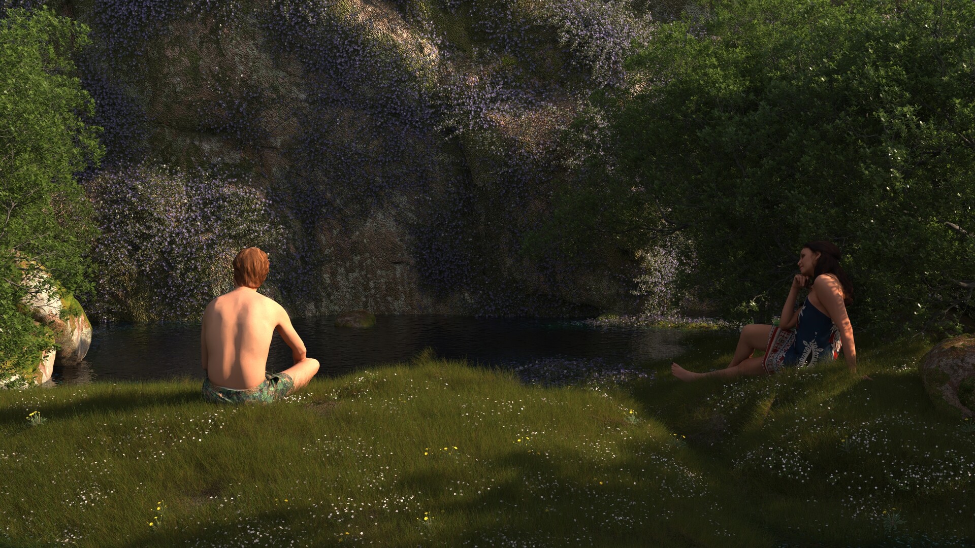 ArtStation - Valley Environment