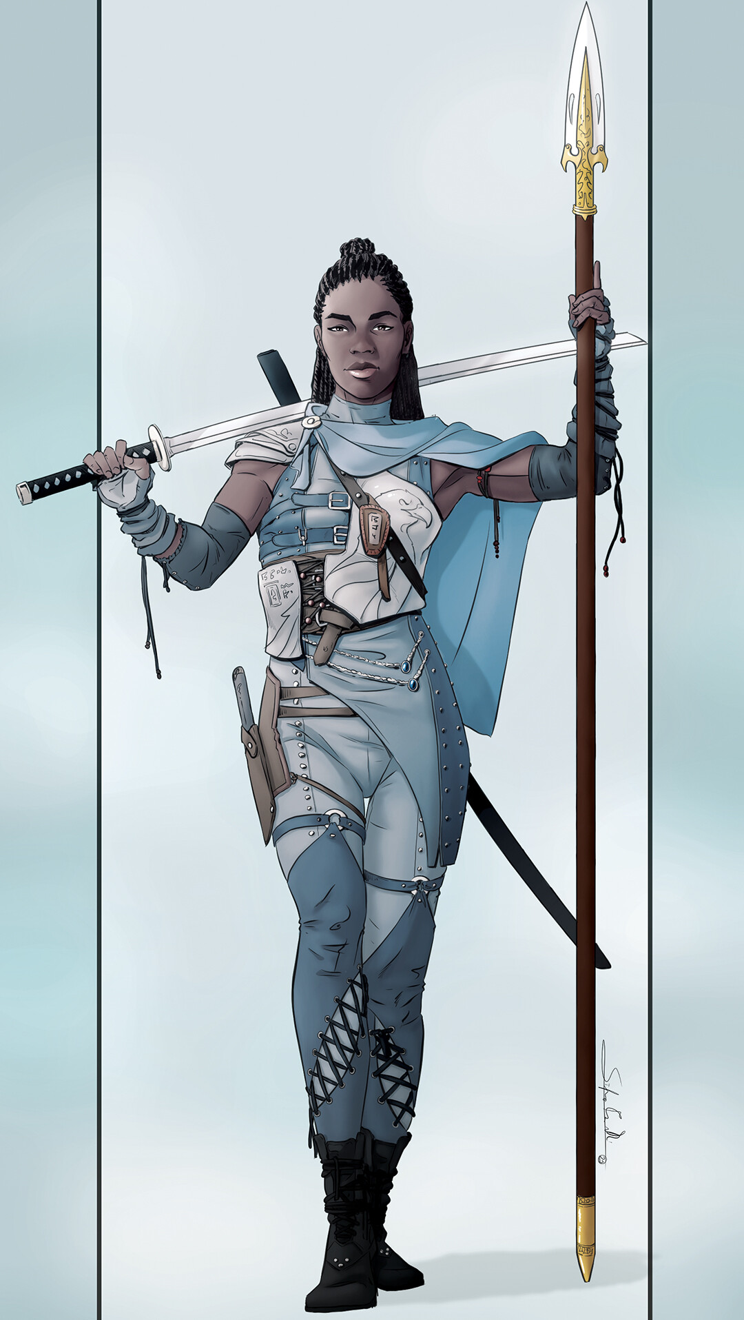ArtStation - Two DnD characters