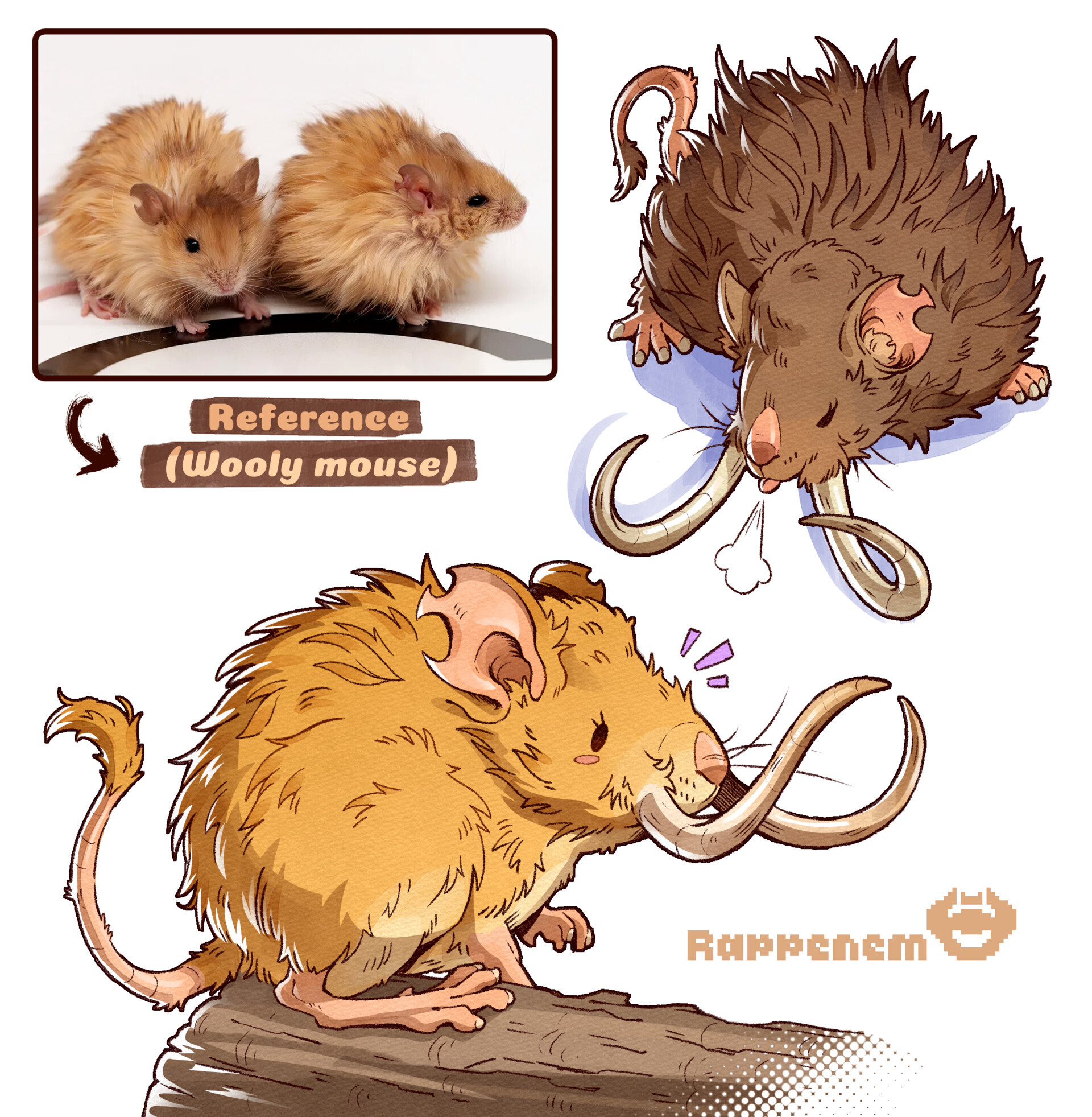 ArtStation - Woolly Mouse