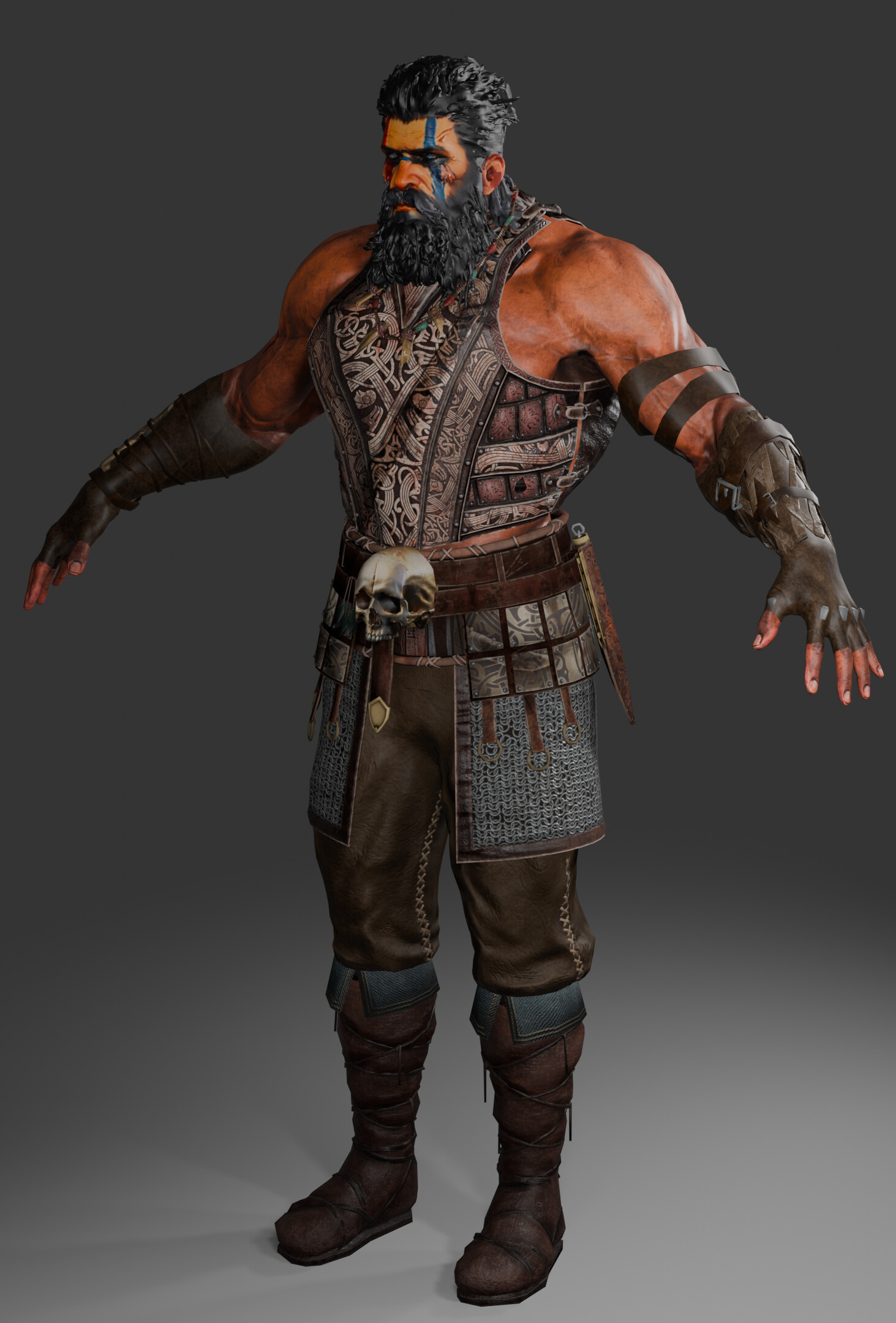 ArtStation - Viking character