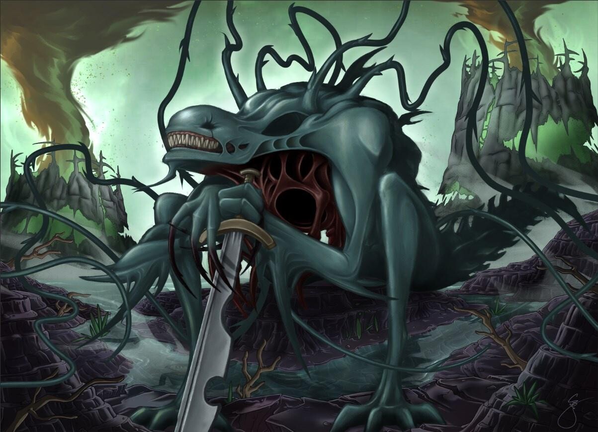 ArtStation - Obliterator - (MTG Fan-Alter Commission)