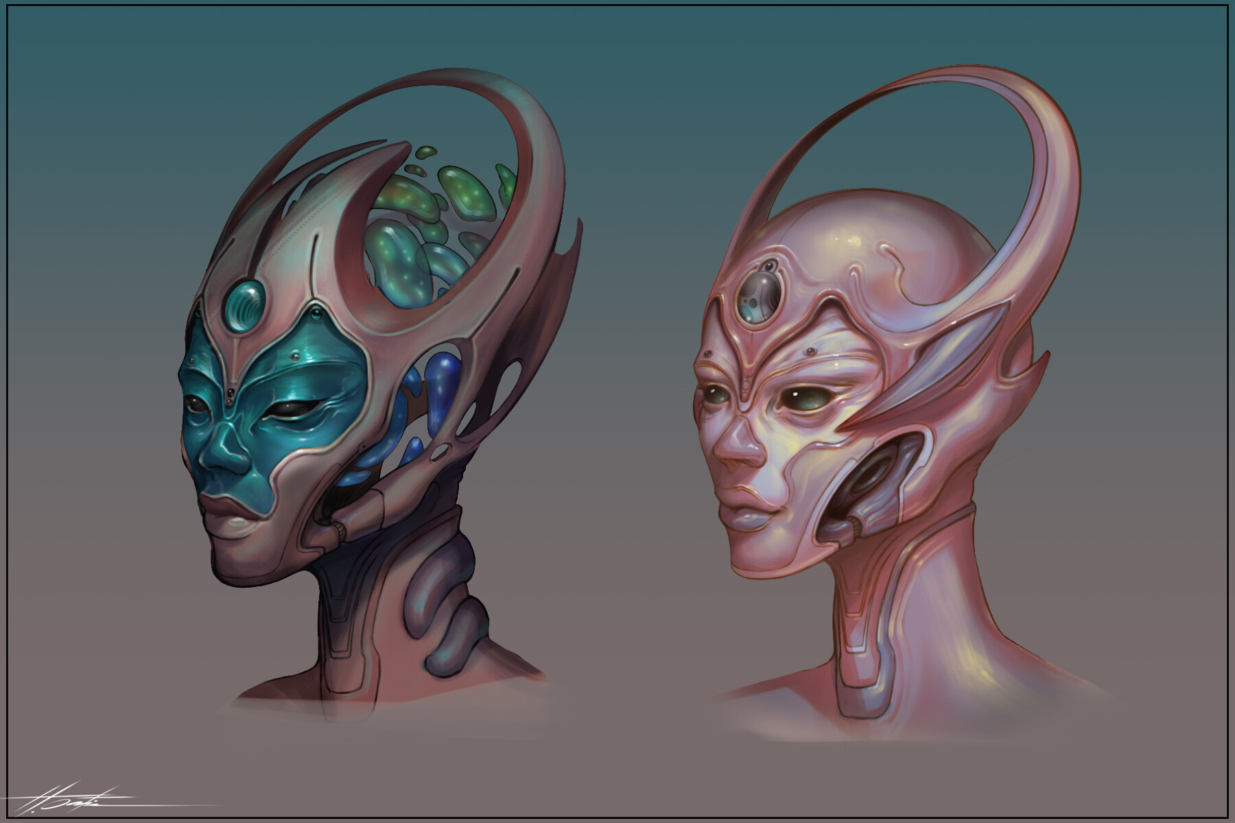 alien humanoid ideas