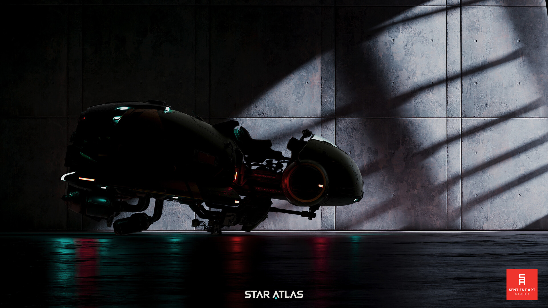 Grégoire Fontanelli - Render - Unibomba Sentient Art/ Star Atlas