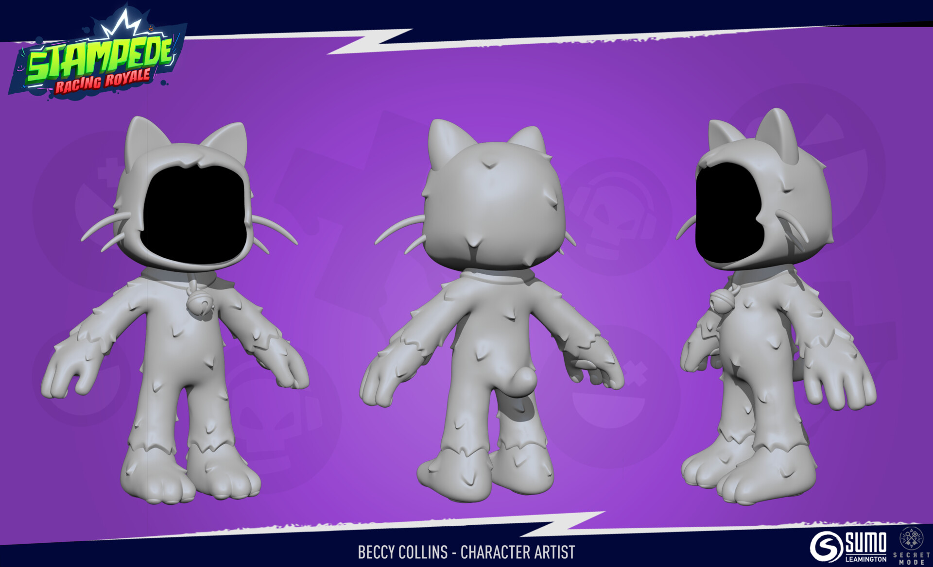 Beccy Collins - Cat Outfit - Stampede: Racing Royale