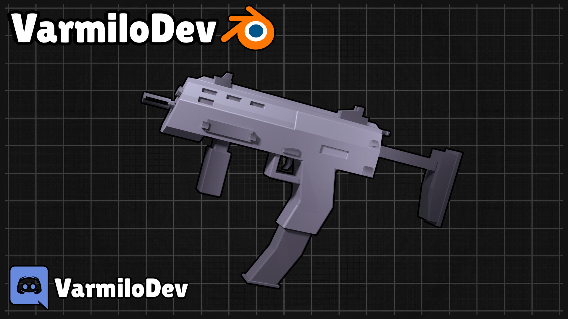 ArtStation - UZI Model [Blender]