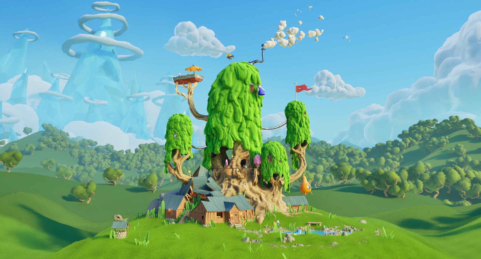 Emil Skriver - Adventure Time Treehouse