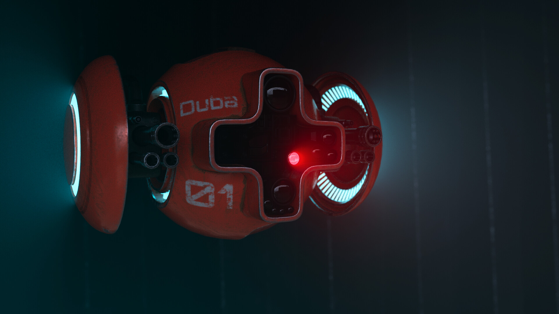 ArtStation - Scifi dron